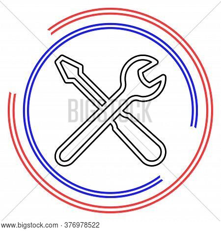 Vector Tools Sign - Vector & Photo (Free Trial) | Bigstock