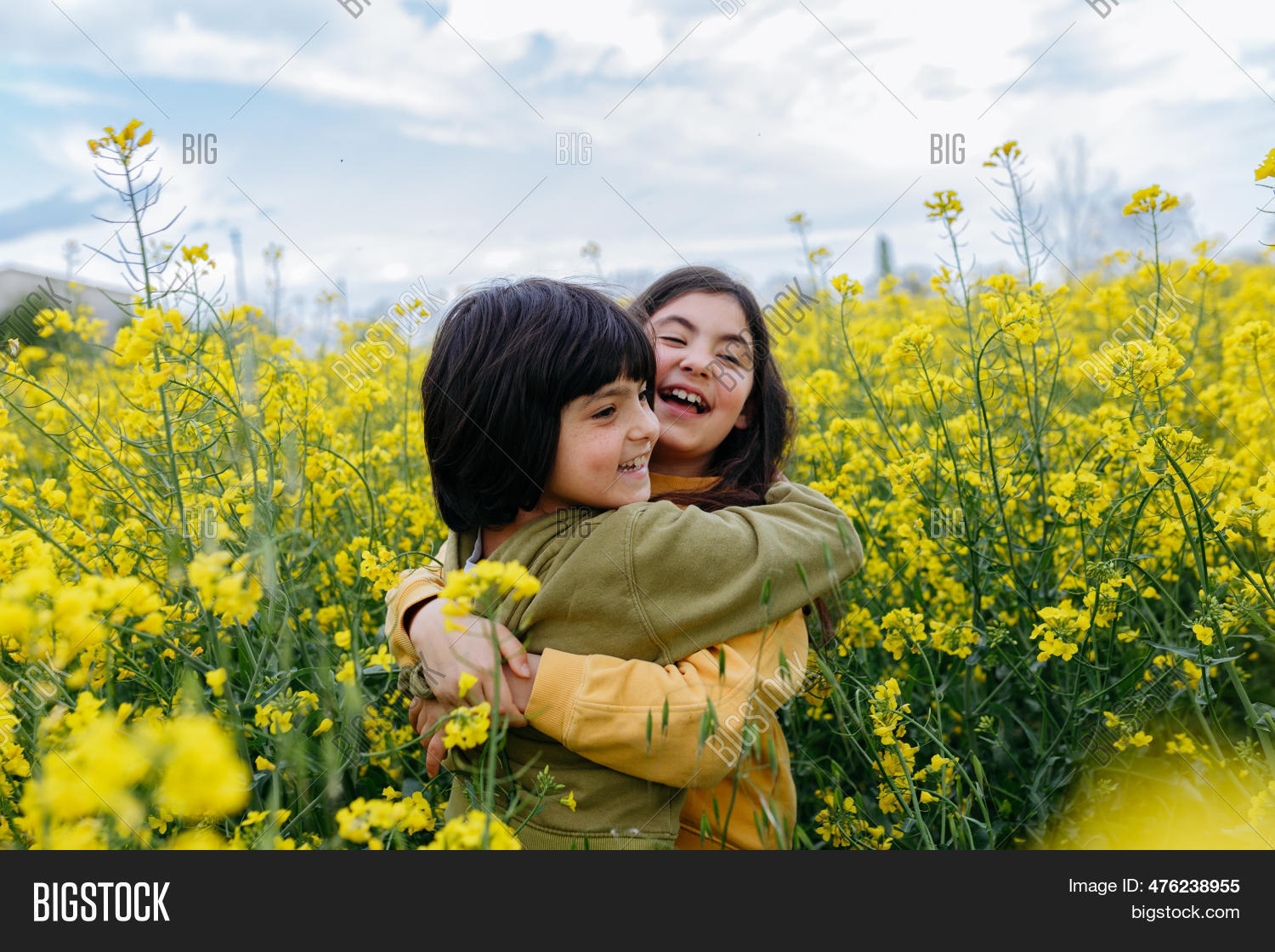 Two Happy Children Image & Photo (Free Trial) | Bigstock