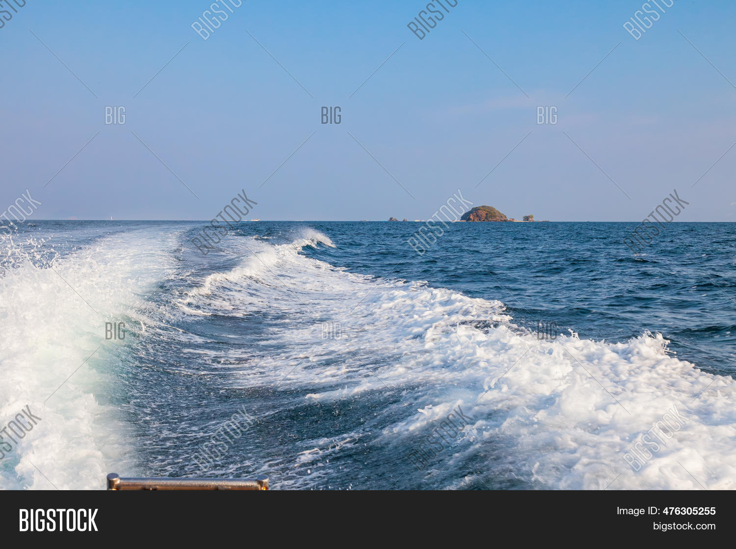 Waves Speedboat On Image & Photo (Free Trial) | Bigstock