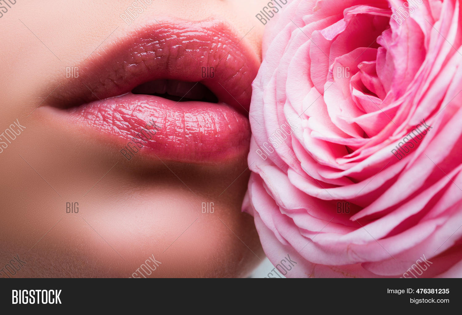 Lips Lipstick Closeup Image And Photo Free Trial Bigstock