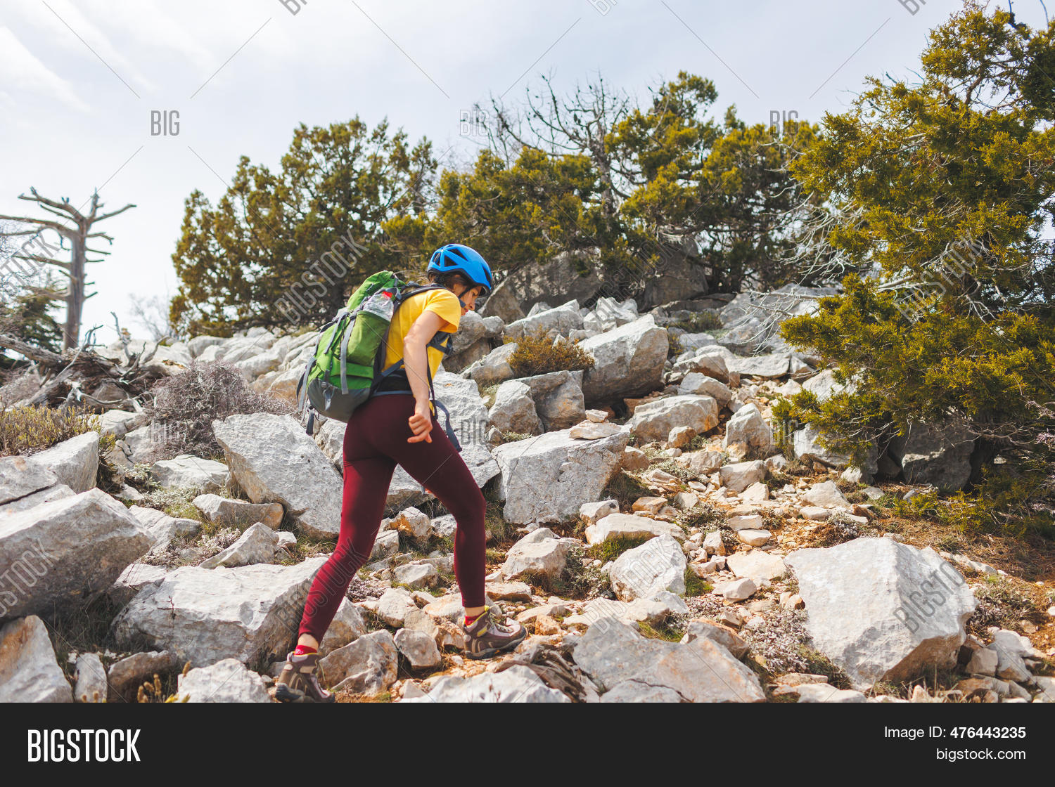Climber Backpack Image & Photo (Free Trial) | Bigstock