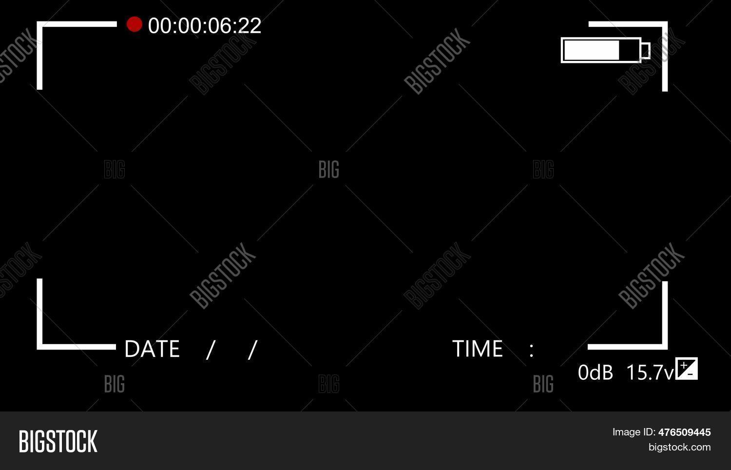 Camera Recording Frame Image & Photo (Free Trial) | Bigstock
