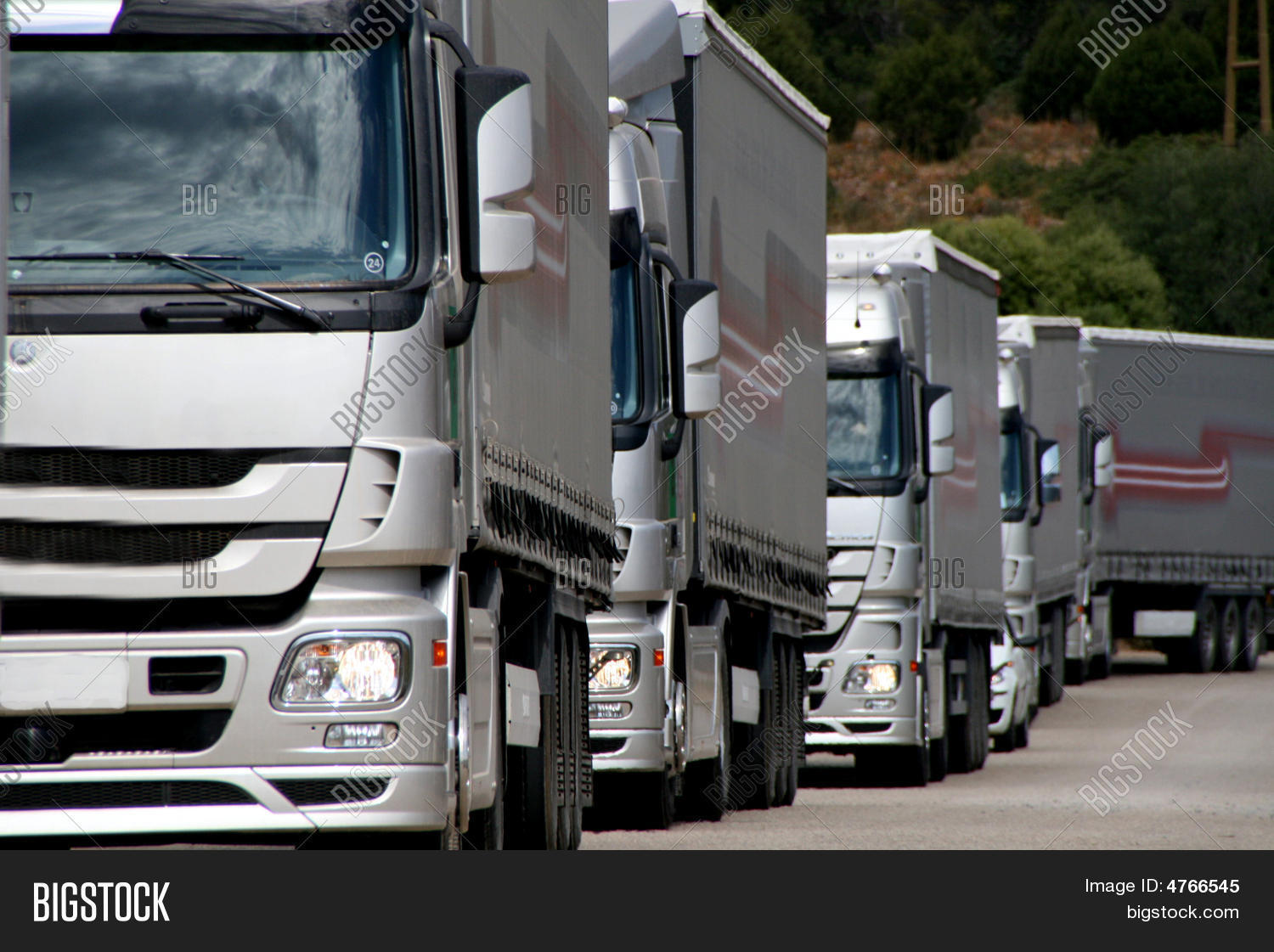 Silver Trucks Image & Photo (Free Trial) | Bigstock