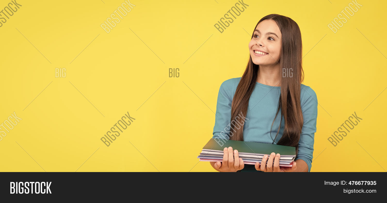Schoolgirl Copybook. Image & Photo (Free Trial) | Bigstock