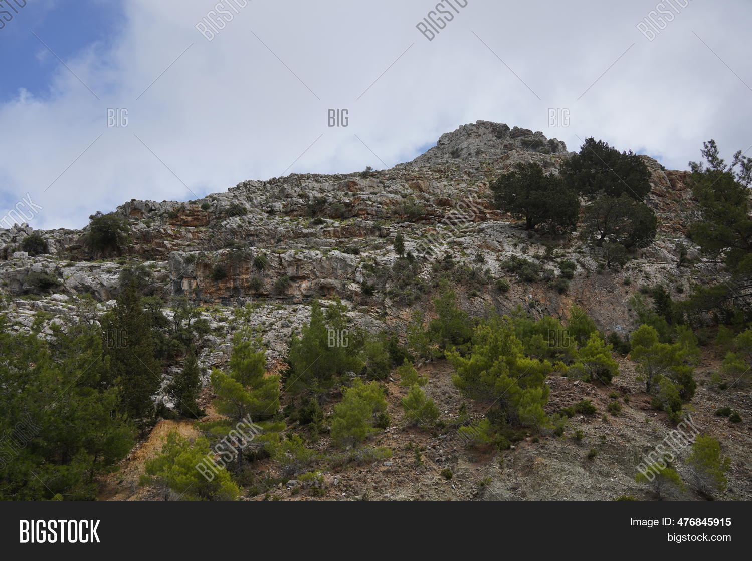Steep Hill Seen Bottom Image & Photo (Free Trial) | Bigstock