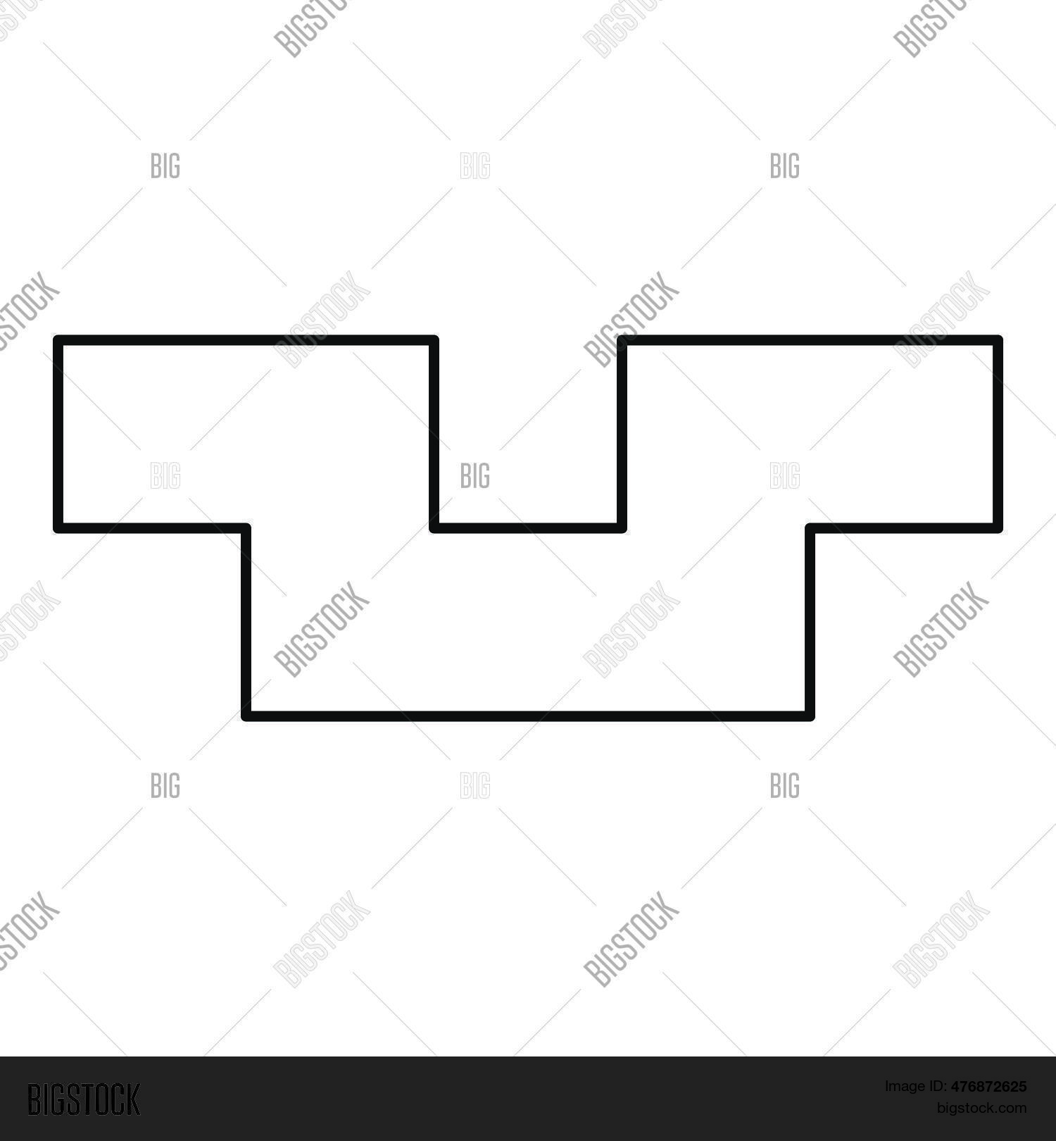 Pit Square Hole Vector & Photo (Free Trial) | Bigstock