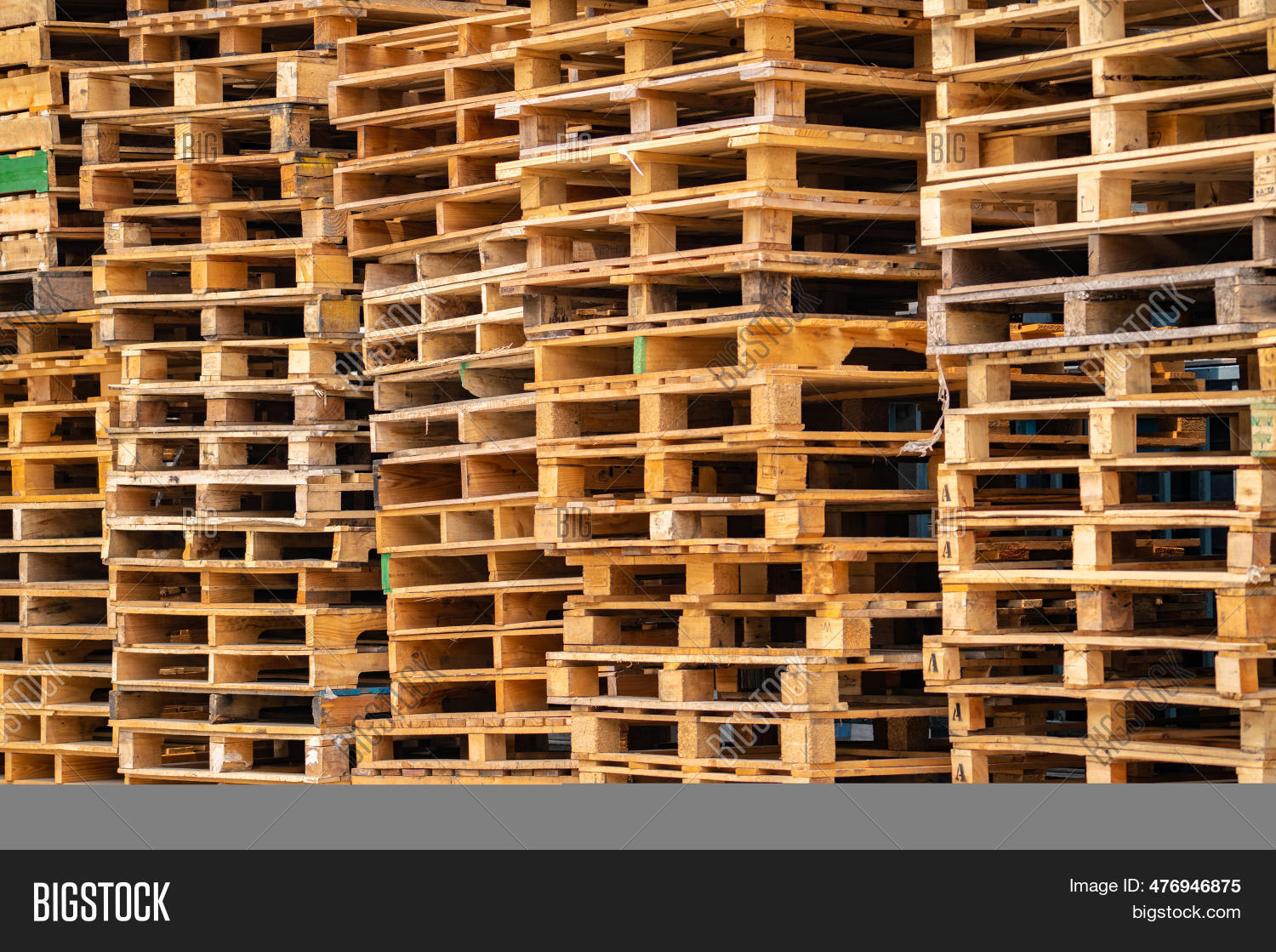 Stack Wooden Pallet. Image & Photo (Free Trial) | Bigstock