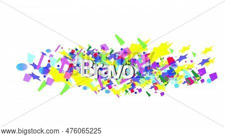 Bravo Greeting Card Vector & Photo (Free Trial) | Bigstock