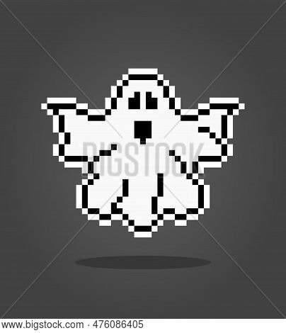 8 Bit Pixel Ghost. Vector & Photo (Free Trial) | Bigstock