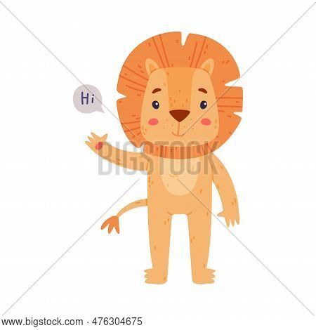 Funny Lion Character Vector & Photo (Free Trial) | Bigstock