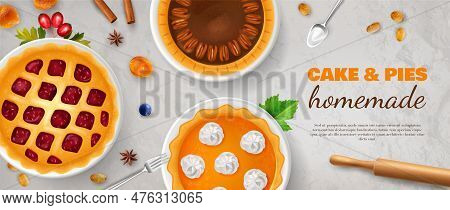 Vector Baked Pie: изображения, иллюстрации и векторная графика ...