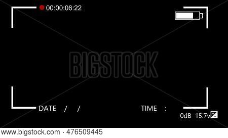 Camera Recording Frame Image & Photo (Free Trial) | Bigstock