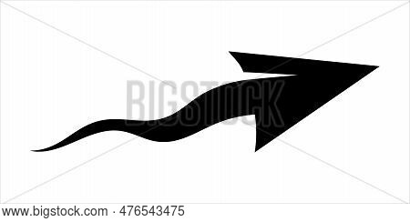 Arrow Mark Icon. Vector & Photo (Free Trial) | Bigstock