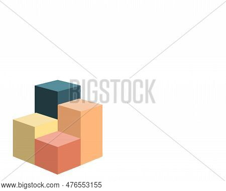 Abstract Cubic 3 D Vector & Photo (Free Trial) | Bigstock