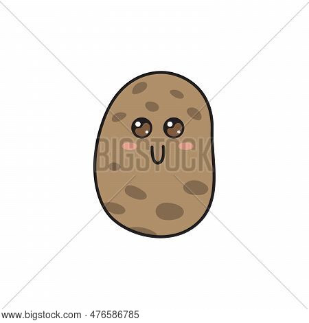 Cute Potato Character Vector & Photo (Free Trial) | Bigstock
