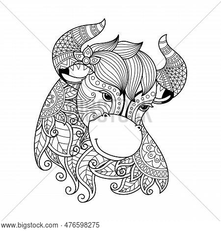Taurus Zodiac Sign. Vector & Photo (Free Trial) | Bigstock