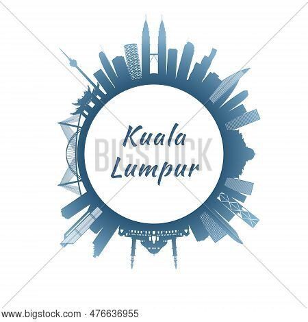 Kuala Lumpur Skyline Vector & Photo (Free Trial) | Bigstock