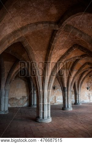 Crypt Columns Arches Image & Photo (Free Trial) | Bigstock