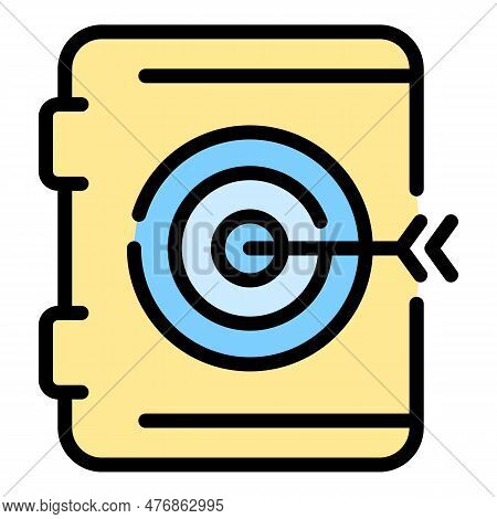 Education Target Icon Vector & Photo (Free Trial) | Bigstock