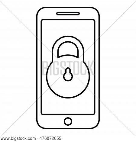 Smartphone Lock Vector & Photo (Free Trial) | Bigstock