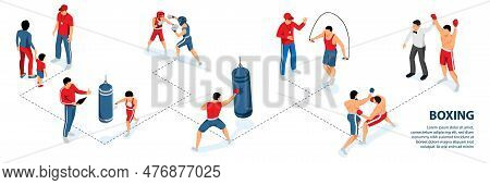 Isometric Boxing Vector & Photo (Free Trial) | Bigstock