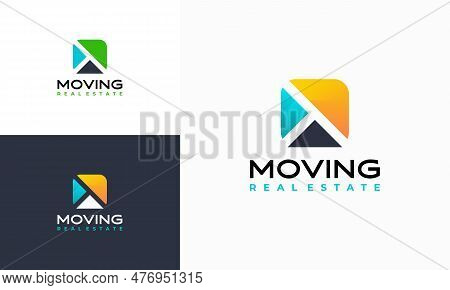 House Mover Logo Vector & Photo (Free Trial) | Bigstock