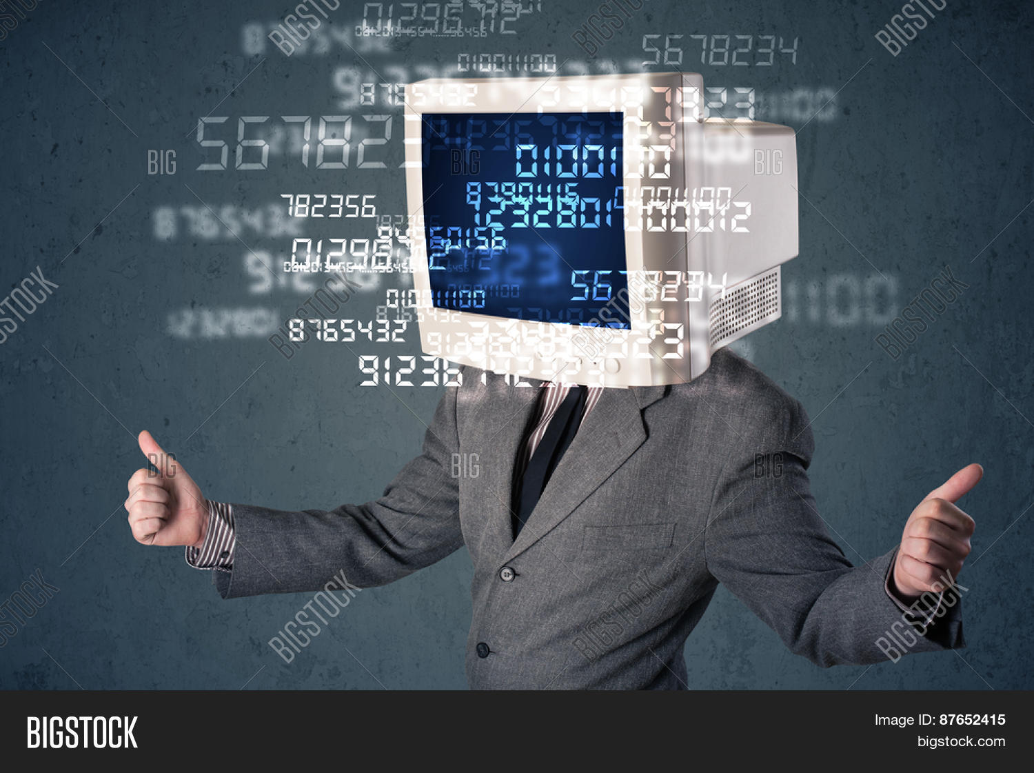 Human Monitor Pc Image & Photo (Free Trial) | Bigstock