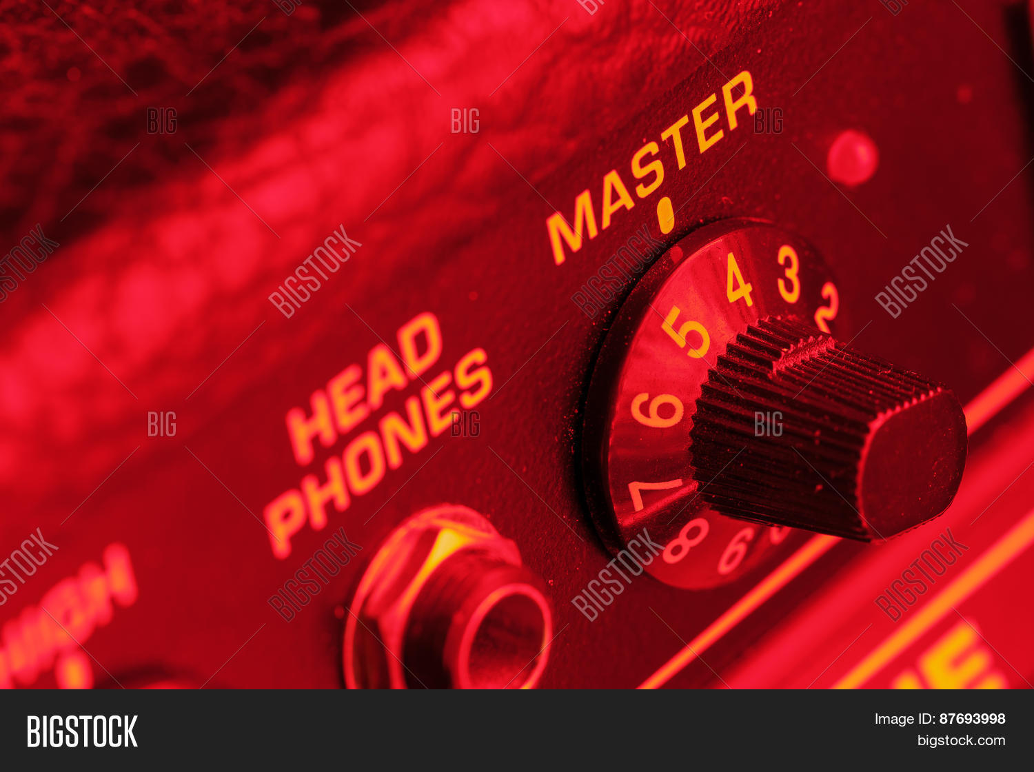 Master Volume Knob Image & Photo (Free Trial) | Bigstock