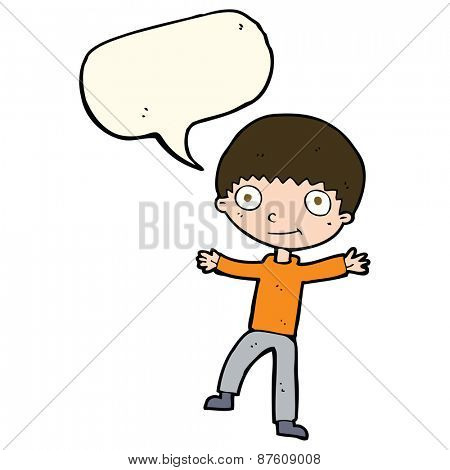 Cartoon Happy Boy Vector & Photo (Free Trial) | Bigstock