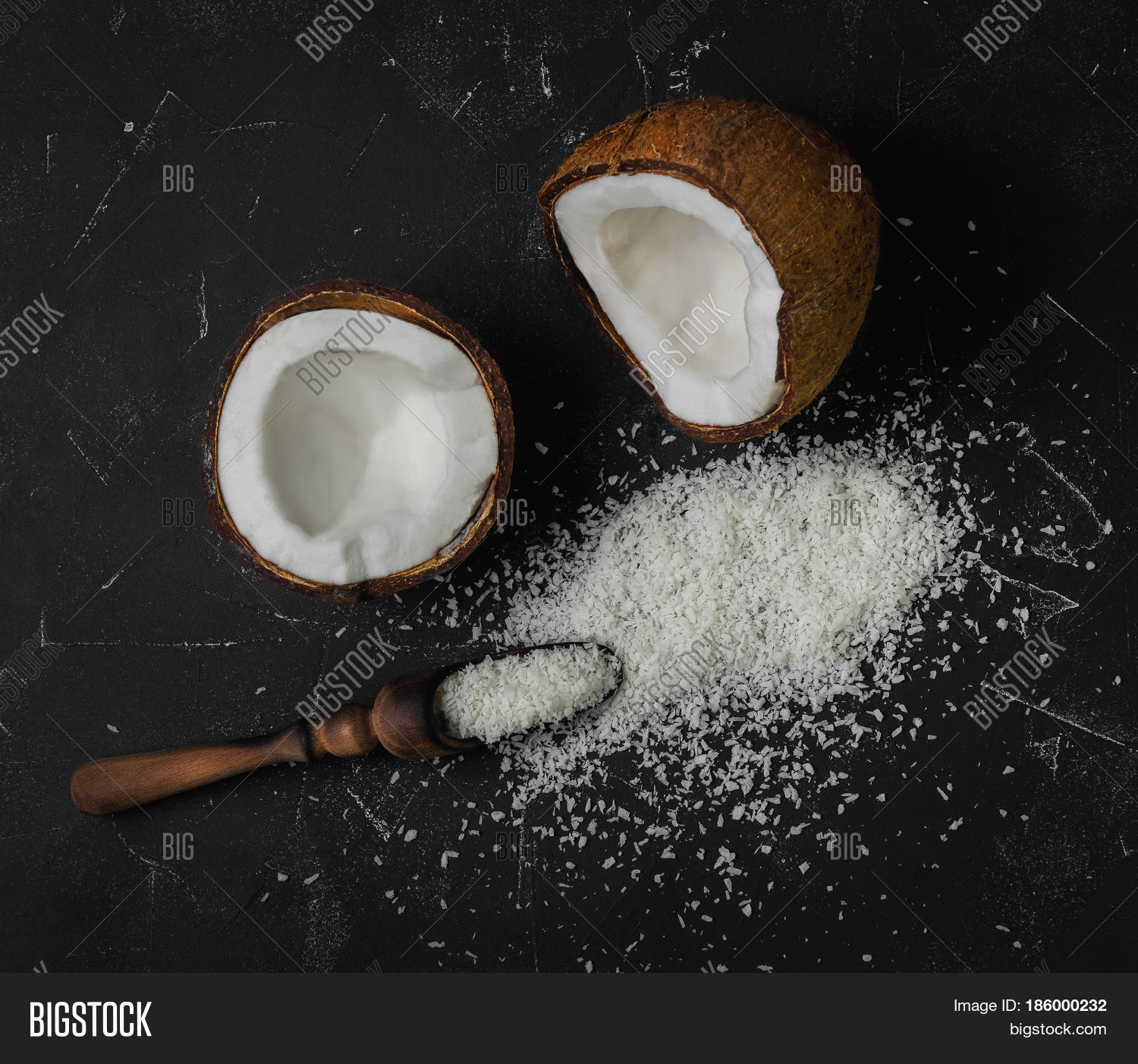 Coconut Halves Shell Image & Photo (Free Trial) | Bigstock