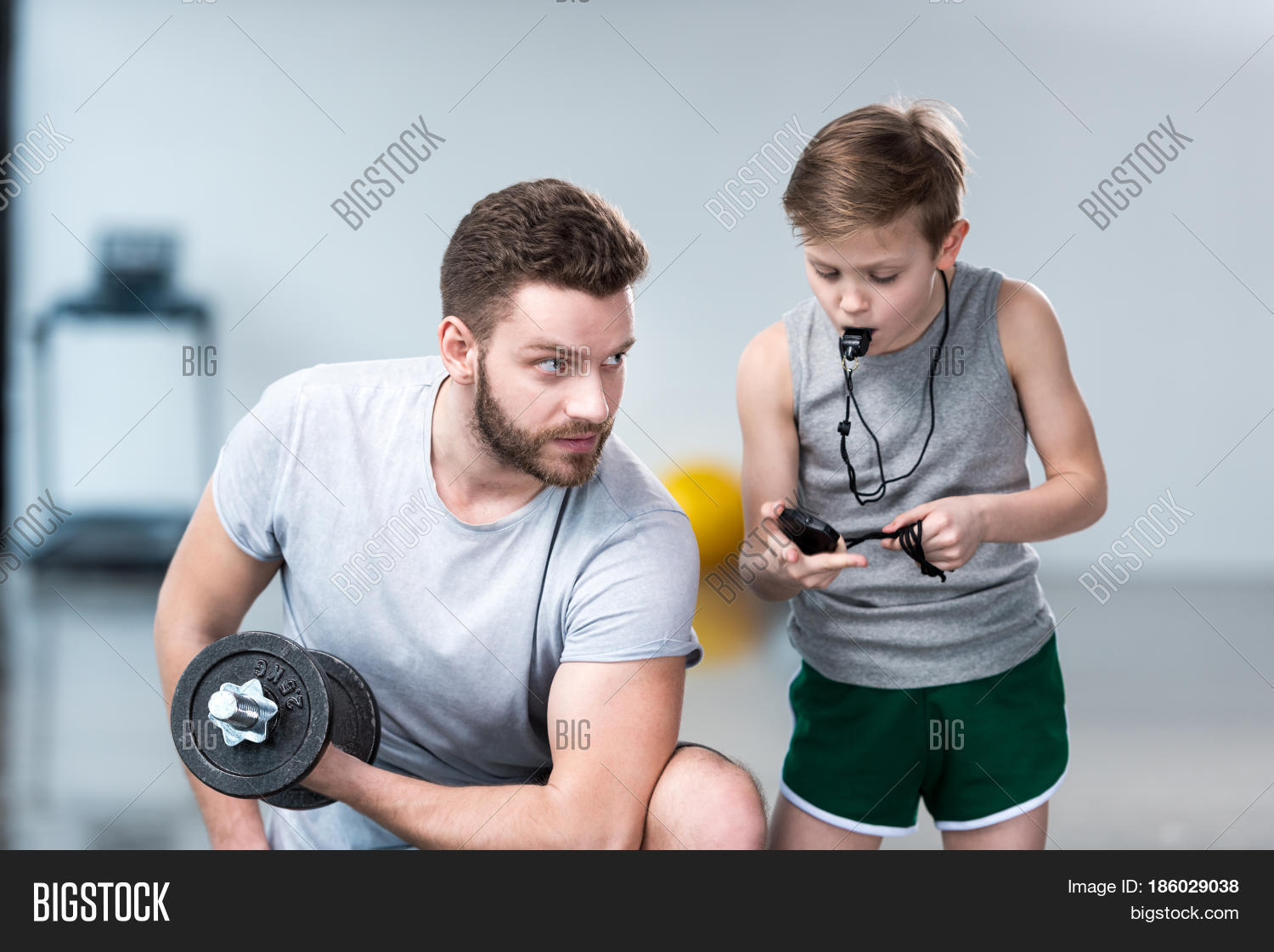 Boy Coach Training Man Image & Photo (Free Trial) | Bigstock