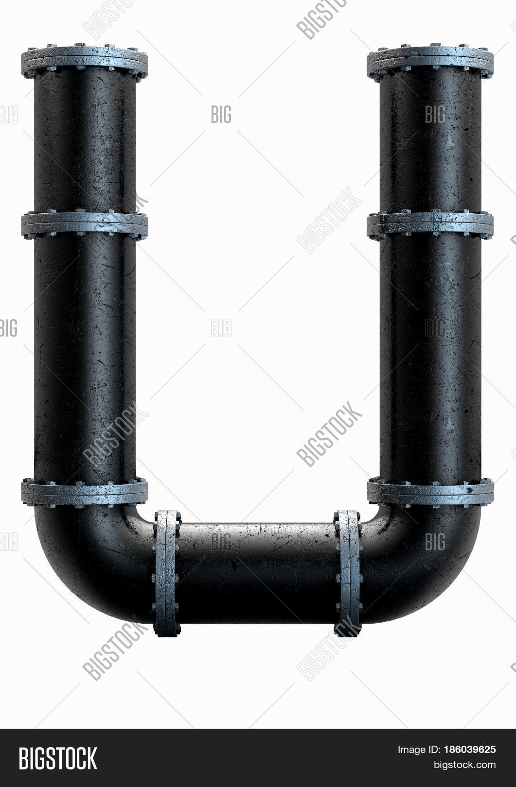 Pvc Pipe Letter Image & Photo (Free Trial) | Bigstock