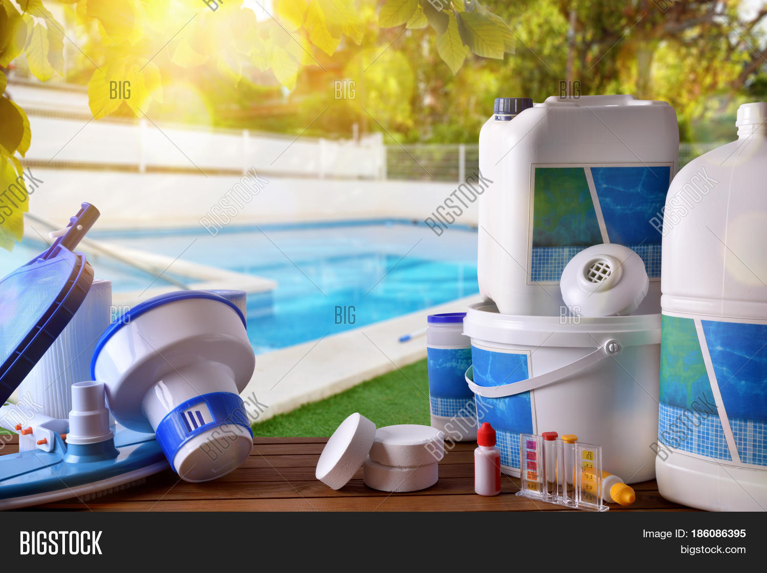 Swimming Pool Service Image & Photo (Free Trial) | Bigstock