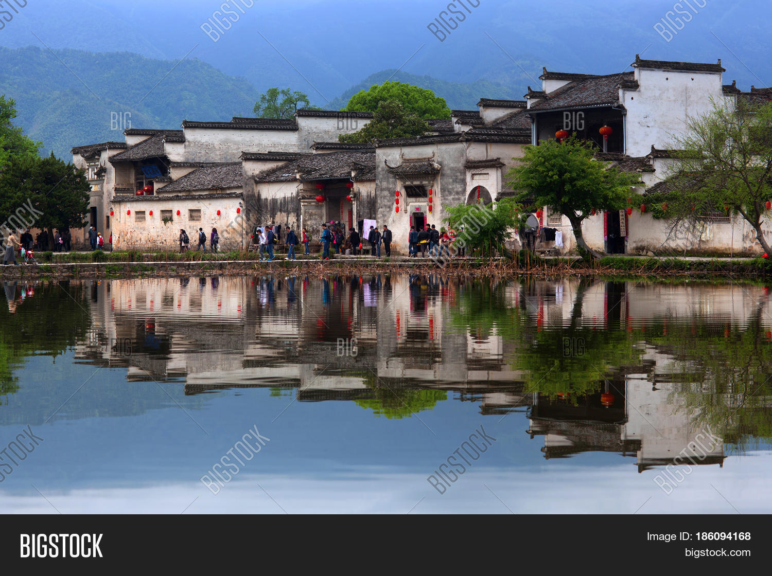 Hongcun Village Anhui Image & Photo (Free Trial) | Bigstock