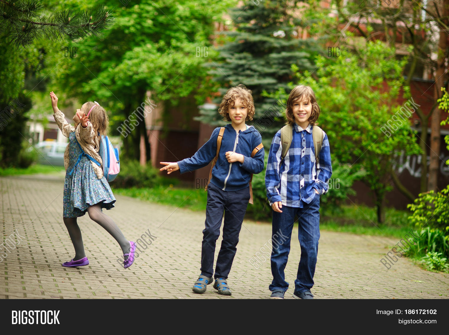 Three Little Friends Image & Photo (Free Trial) | Bigstock