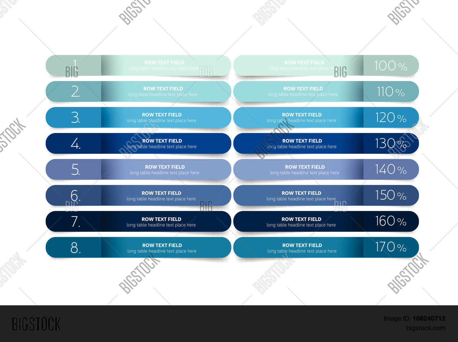 Table Schedule Design Vector & Photo (Free Trial) | Bigstock