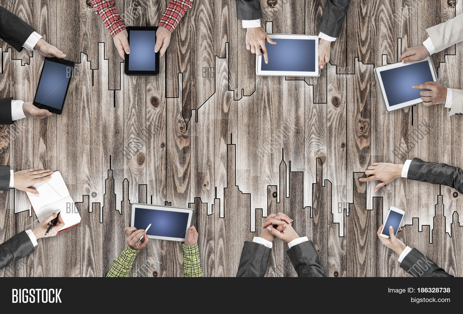 Group People Devices Image & Photo (Free Trial) | Bigstock