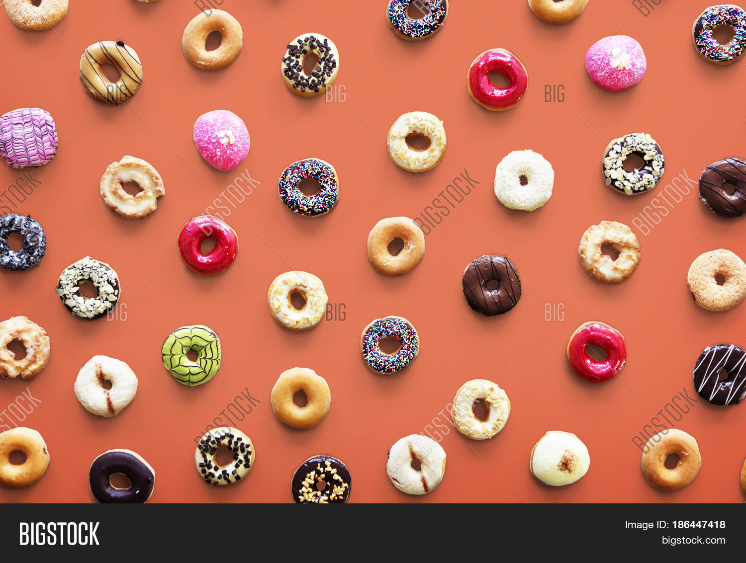 Varieties Donut Flavor Image & Photo (Free Trial) | Bigstock