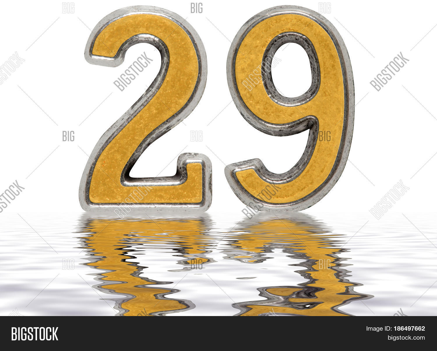 Numeral 29, Twenty Image & Photo (Free Trial) | Bigstock