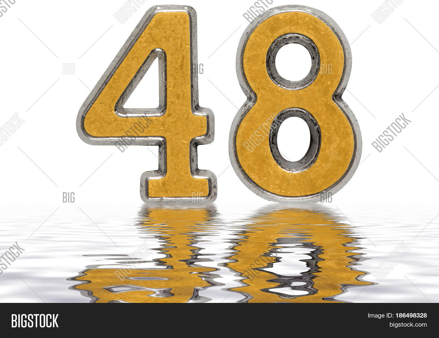 Numeral 48, Forty Image & Photo (Free Trial) | Bigstock