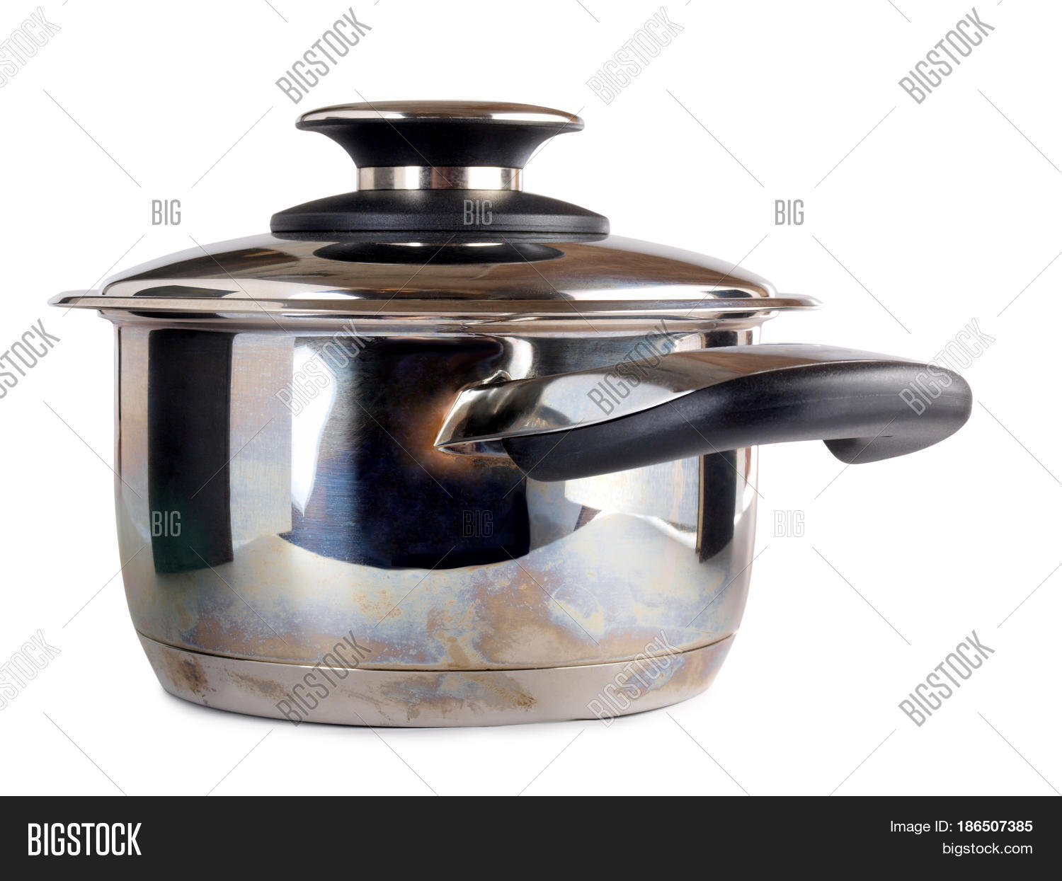 Metal Kitchen Pan On Image & Photo (Free Trial) | Bigstock