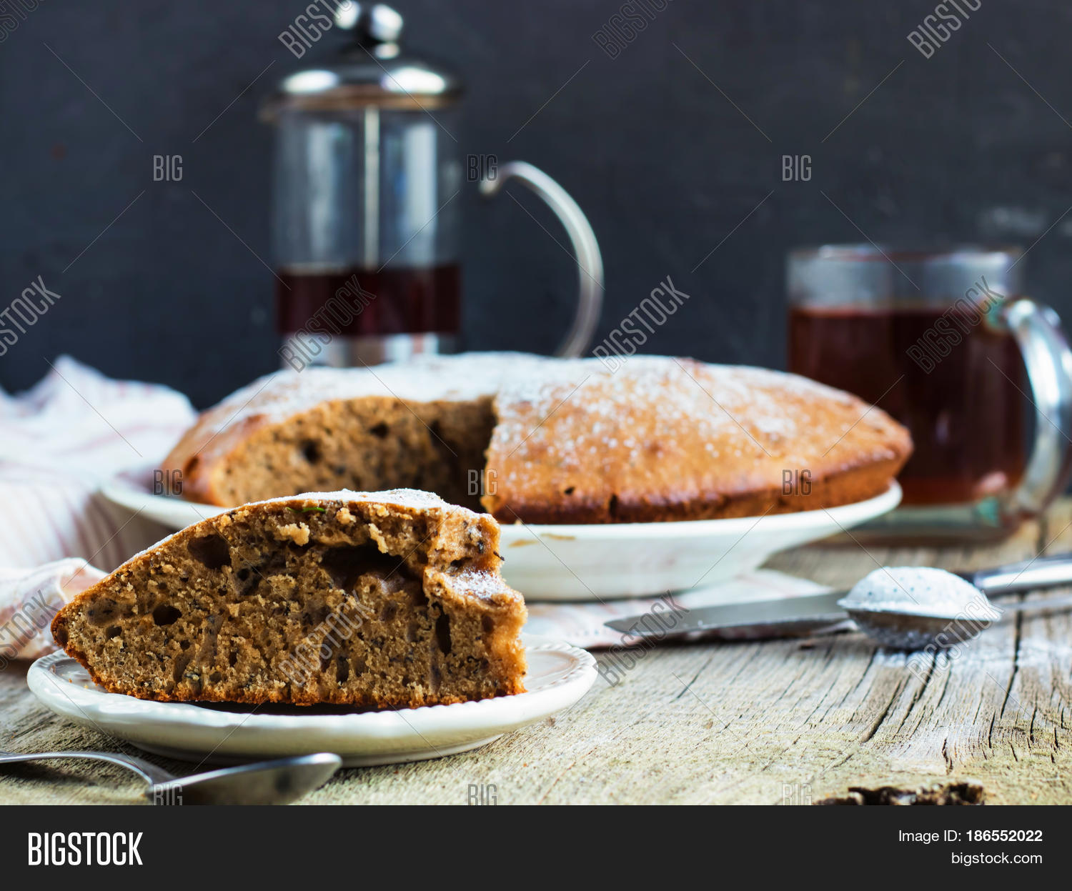 Tasty Homemade Pie Tea Image & Photo (Free Trial) | Bigstock