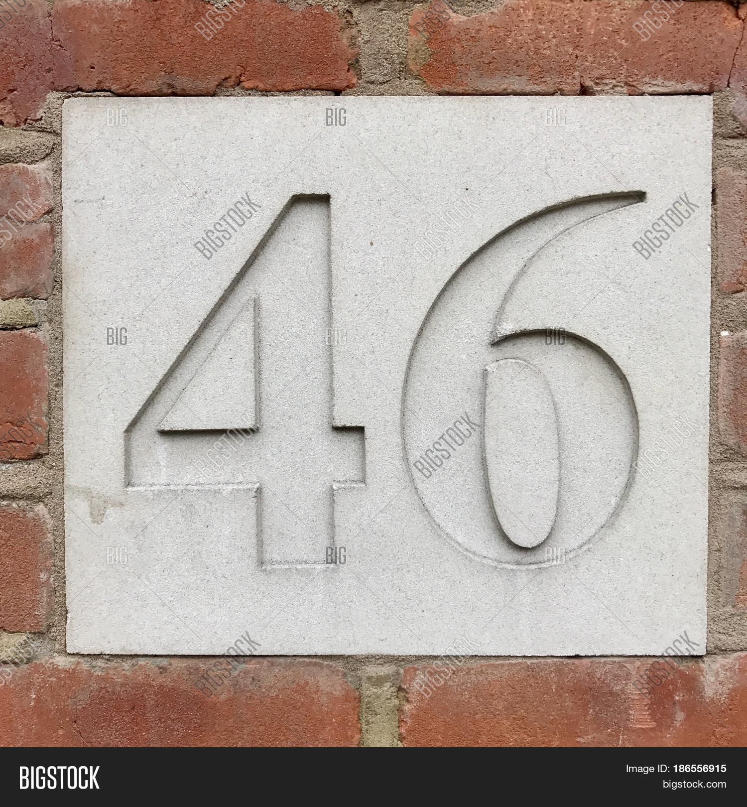 Number 46 Forty Six Image & Photo (Free Trial) | Bigstock