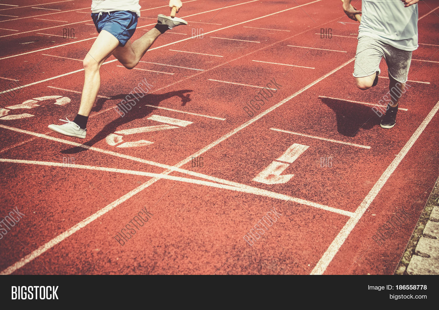 Runners Approaching Image & Photo (Free Trial) | Bigstock