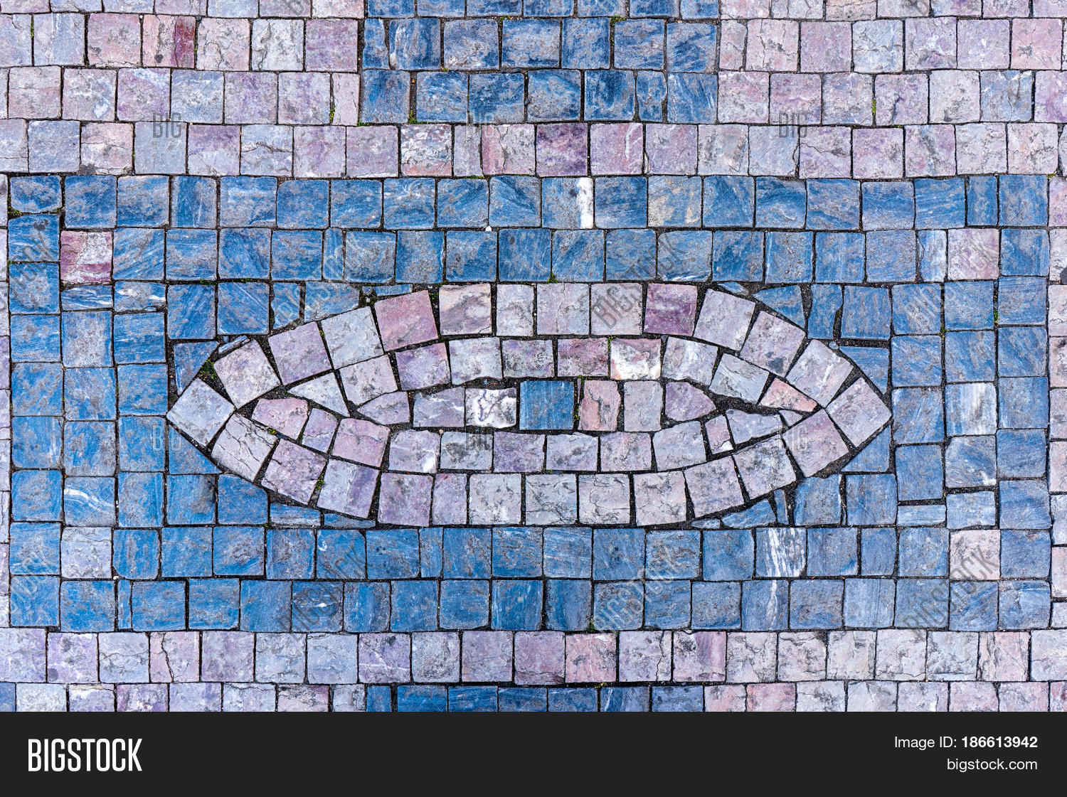 Eye Shaped Cobblestone Image & Photo (Free Trial) | Bigstock
