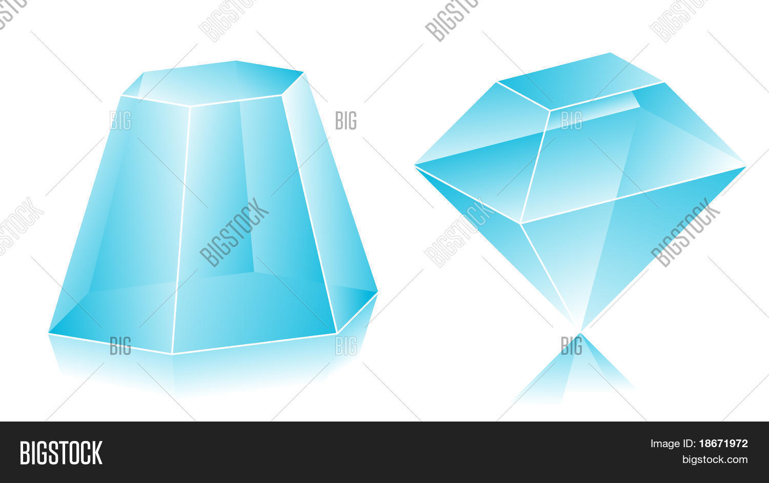 Blank Translucent 3d Vector & Photo (Free Trial) | Bigstock