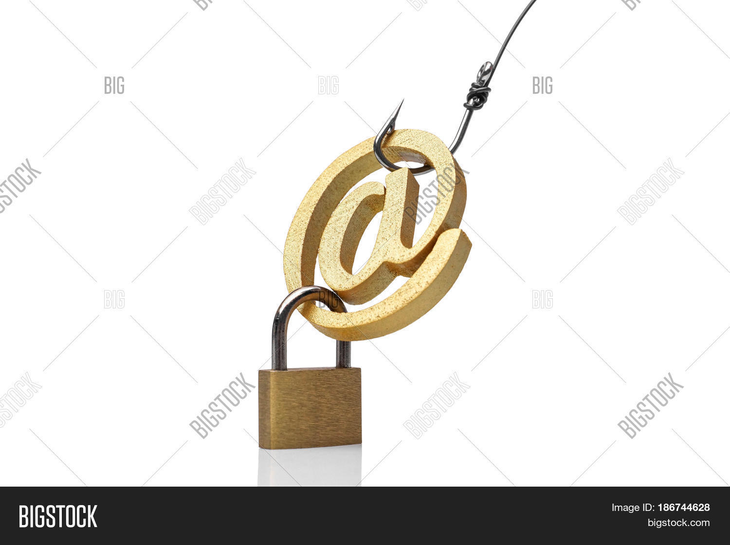 Fish Hook Email Sign Image & Photo (Free Trial) | Bigstock