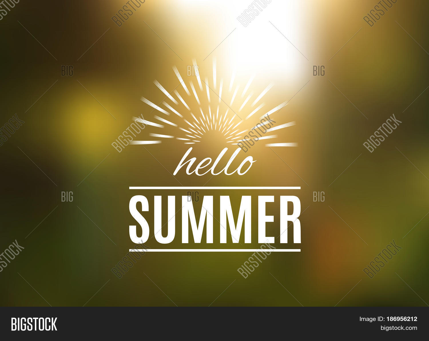 Hello Summer Vector & Photo (Free Trial) | Bigstock
