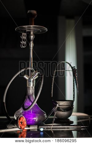 Purple Hookah Placed Image & Photo (Free Trial) | Bigstock