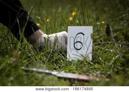 Crime Scene Murder Image & Photo (Free Trial) | Bigstock
